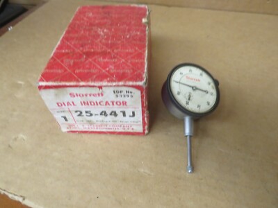 Indicators - Starrett 25-441 Dial Indicator