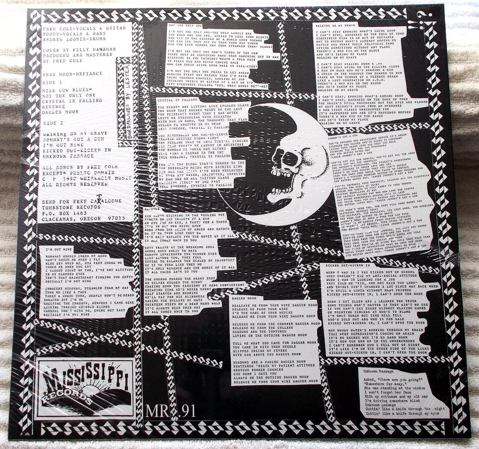 Dead Moon Defiance NEW Vinyl LP Fred Cole Rats Weeds Lollipop Shoppe ...