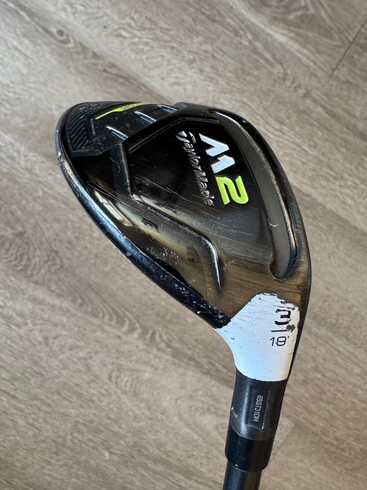 TaylorMade m2 Hybrid Woods set 3, 4, 5 / lofts 19, 22, 25 degrees - 55g ...