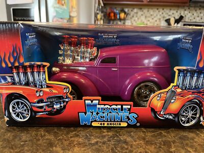 Muscle Machines Its A Gas '48 Anglia Panel Gasser 1:18 Diecast | eBay