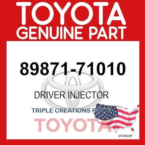 8987171010 GENUINE Toyota DRIVER INJECTOR 89871-71010 OEM | eBay UK