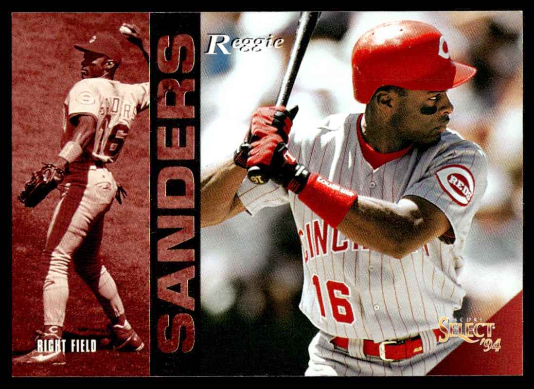 1994 Select Reggie Sanders Cincinnati Reds #71 | eBay