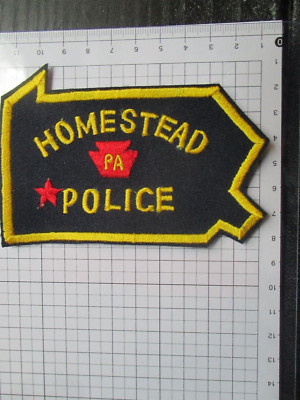Patch Aufnäher USA - Police - Homestead PA | eBay.de