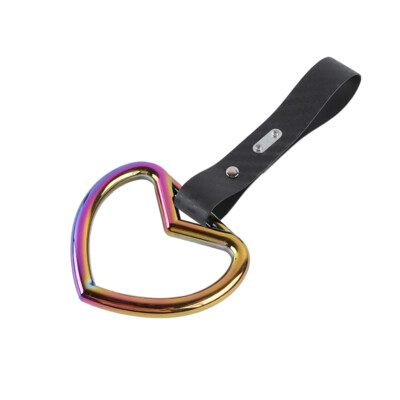 JDM Heart Shape TSURIKAWA Neo Ring Car Subway Train Bus Handle Carbon ...