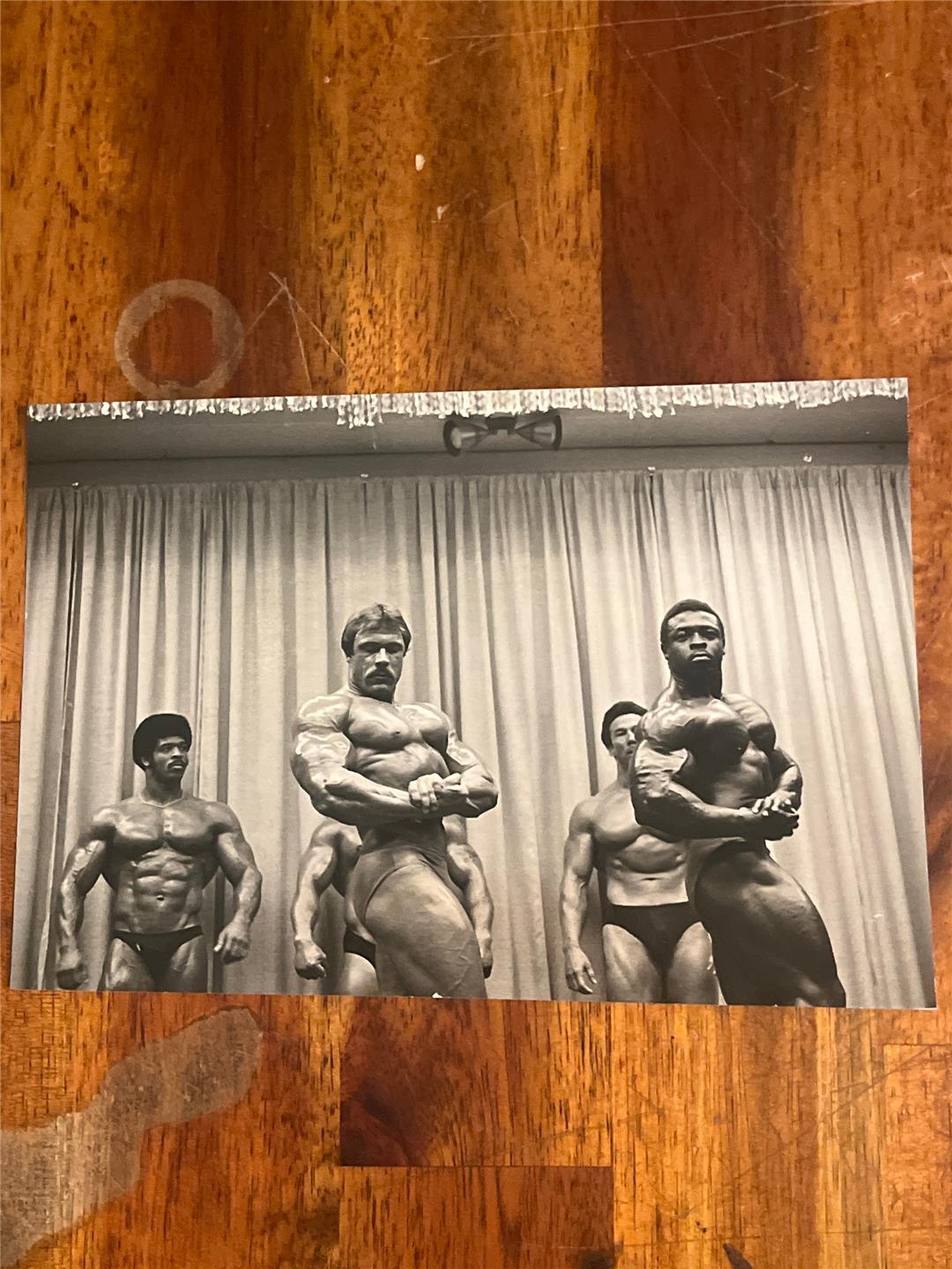 BILL GRANT, PETE GRYMKOWSKI, BOYER COE muscle Candid cropped photo by ...