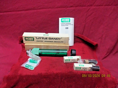 RCBS Little Dandy Pistol Powder Measure No. 86040 w/2 Rotars + | eBay