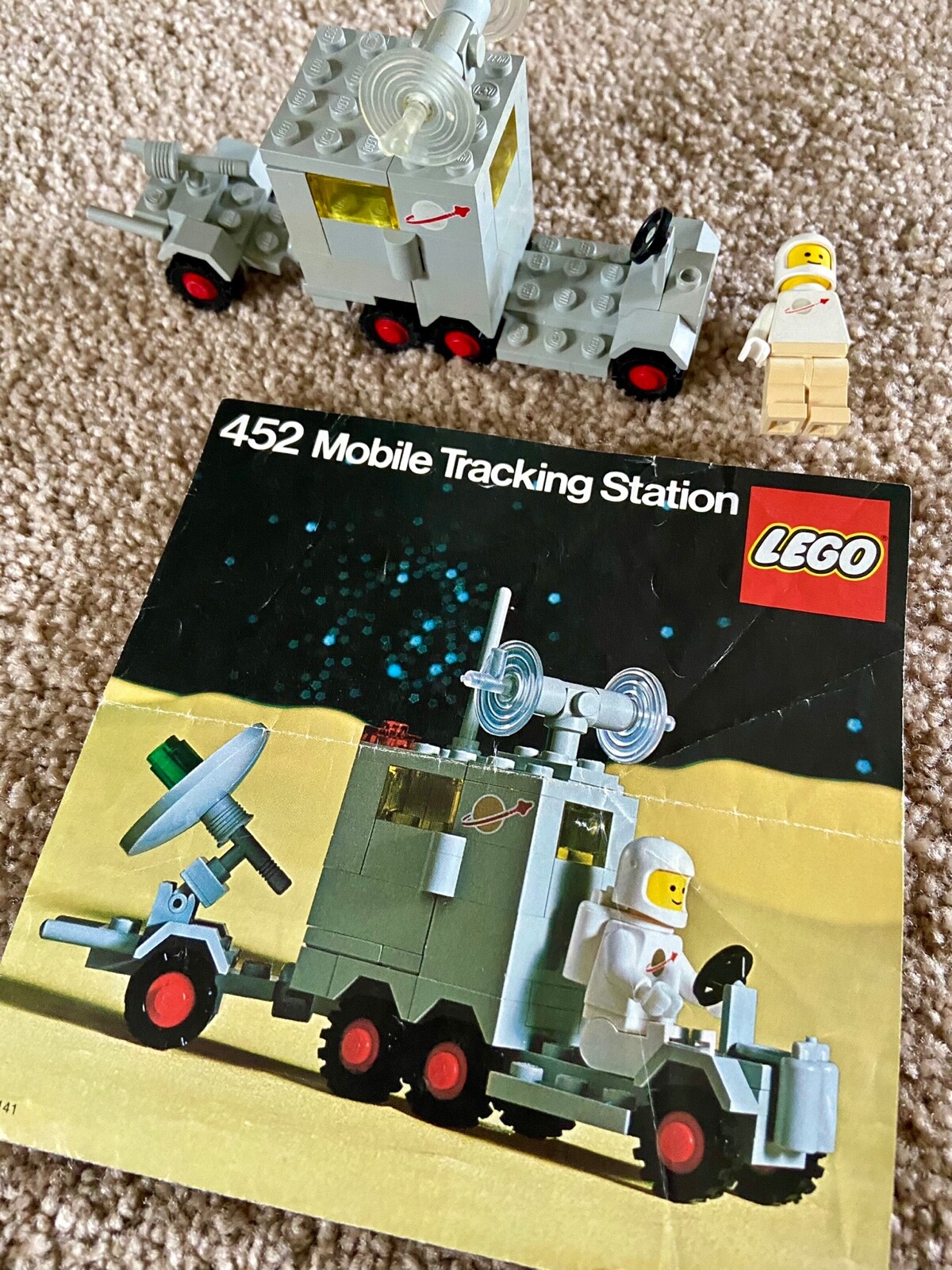 LEGO 452 Mobile Tracking Station w/Instructions Space 1979 - Not ...