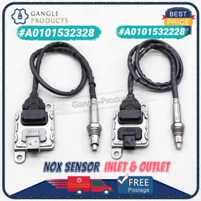 2* Nox Sensor Inlet & Outlet For Detroit DD13 DD15 DD16 Freightliner ...