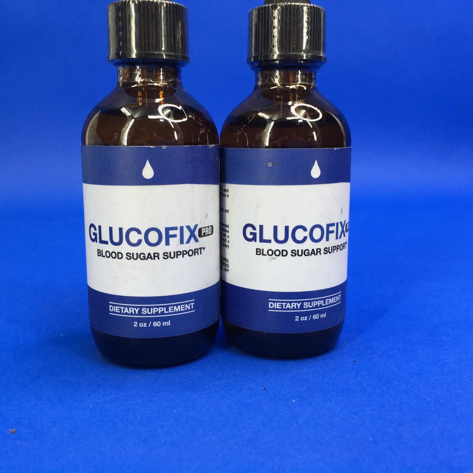 Glucofix Pro Liquid Drops Blood Sugar Support Dietary Supplemement (Lot ...