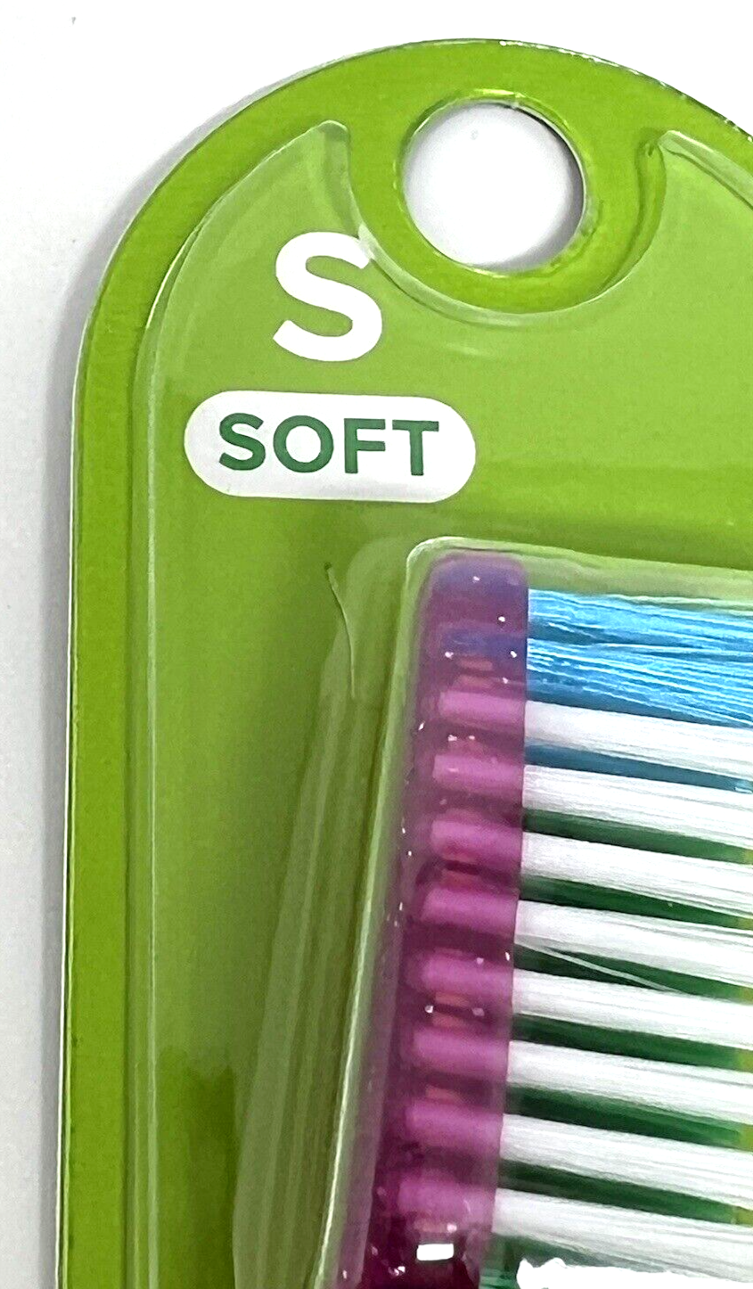 Reach Toothbrush Crystal Clean SOFT Bristles Toothbrushes with Brush ...