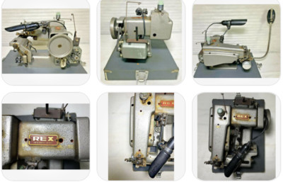 REX Model 990 Industrial Portable Blindstitch Sewing Machine | eBay