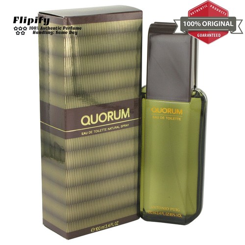 QUORUM Cologne 3.4 oz EDT Spray for Men by Antonio Puig | eBay