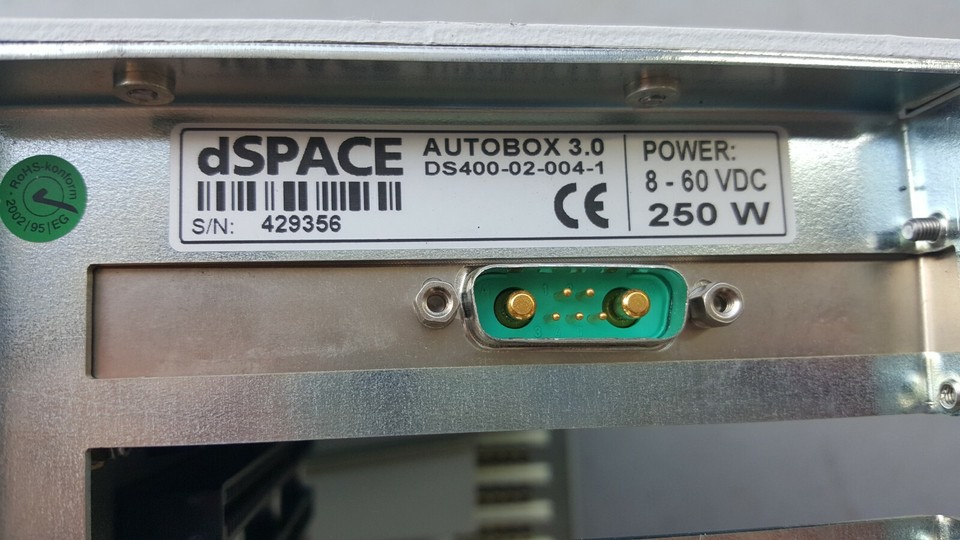 dSPACE DS400-02-004-1 Autobox 3.0 250W Power Supply + Base Fast ...