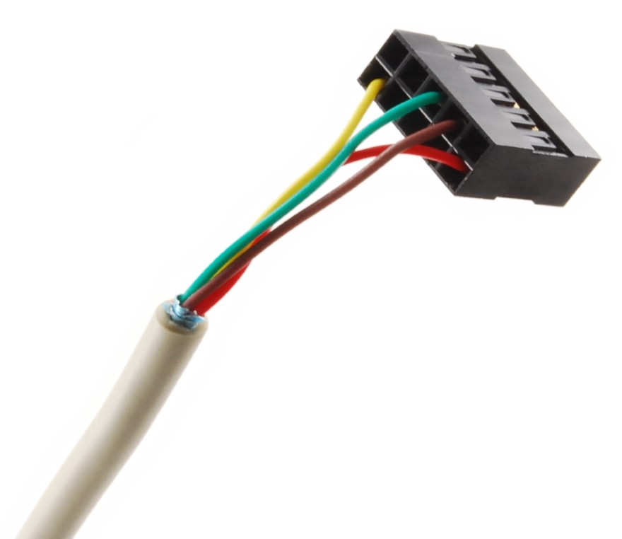 PS/2 Mini-Din 6Pin Female to 2x5 IDC Female Motherboard Header Adapter ...