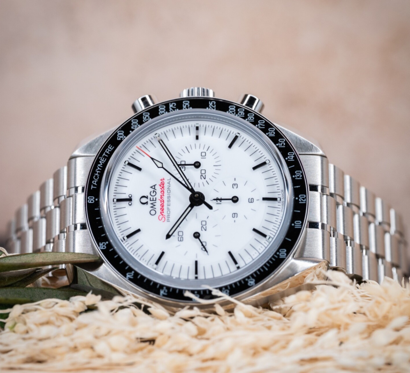 2025 Omega Speedmaster Moonwatch Professional White D… - Gem