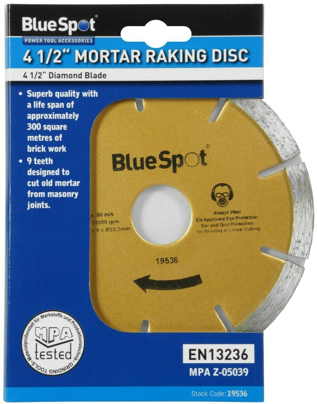 41/2" 115mm Mortar Raking Disc Diamond Angle Grinder Mortar Raking Disc ...