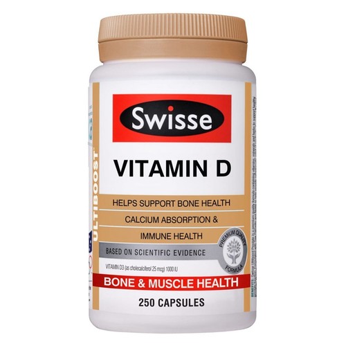 SWISSE ULTIBOOST CAP VITAMIN D 250 - CAPSULES X VIT CAPS | eBay