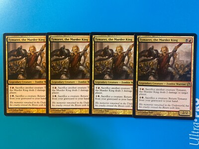 MTG 4x Tymaret, the Murder King Theros Magic the Gathering Card x4 NM ...
