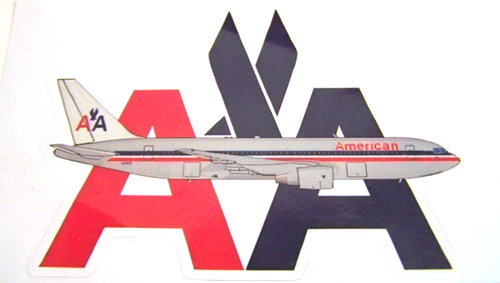 American Airlines Self-Adhesive Vinyl Decal | eBay UK