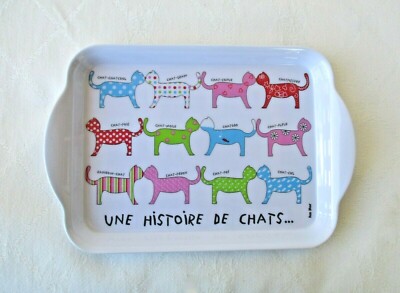 Lovely Melamine Scatter Tray *Une Histoire De Chats - A History of Cats ...