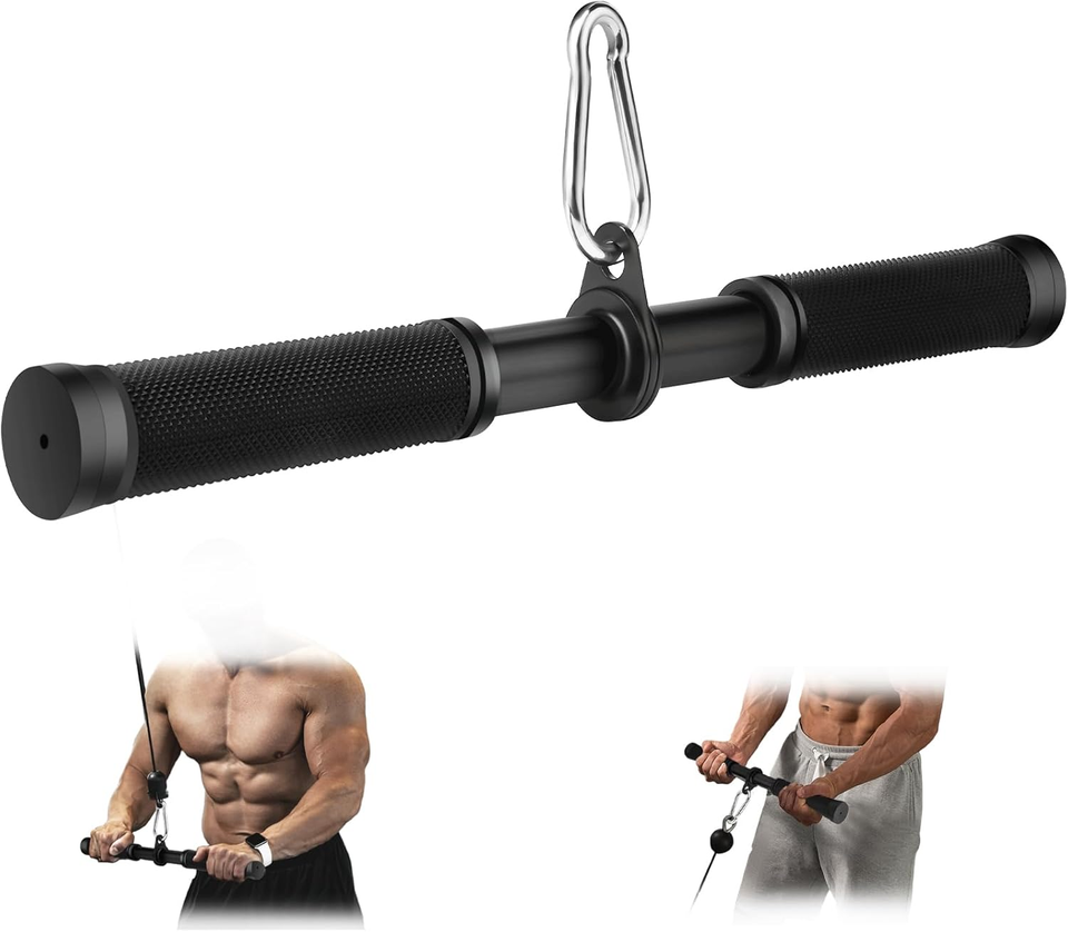 Tricep Pressdowns Straight Bar Cable Attachment ，360 Degree Rotating ...
