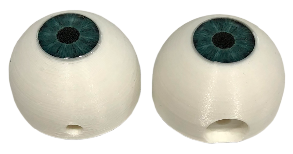 VENTRILOQUIST, PUPPET EYES – 1.5 Diameter – Blue Gray | eBay