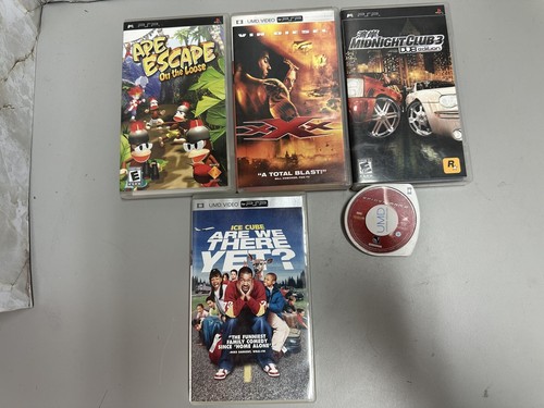 Lot Of 2 PSP Games & 3 Movies | eBay