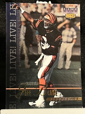 1995 Images Live Cincinnati Bengals #27 Jeff Blake Football NFL Card | eBay
