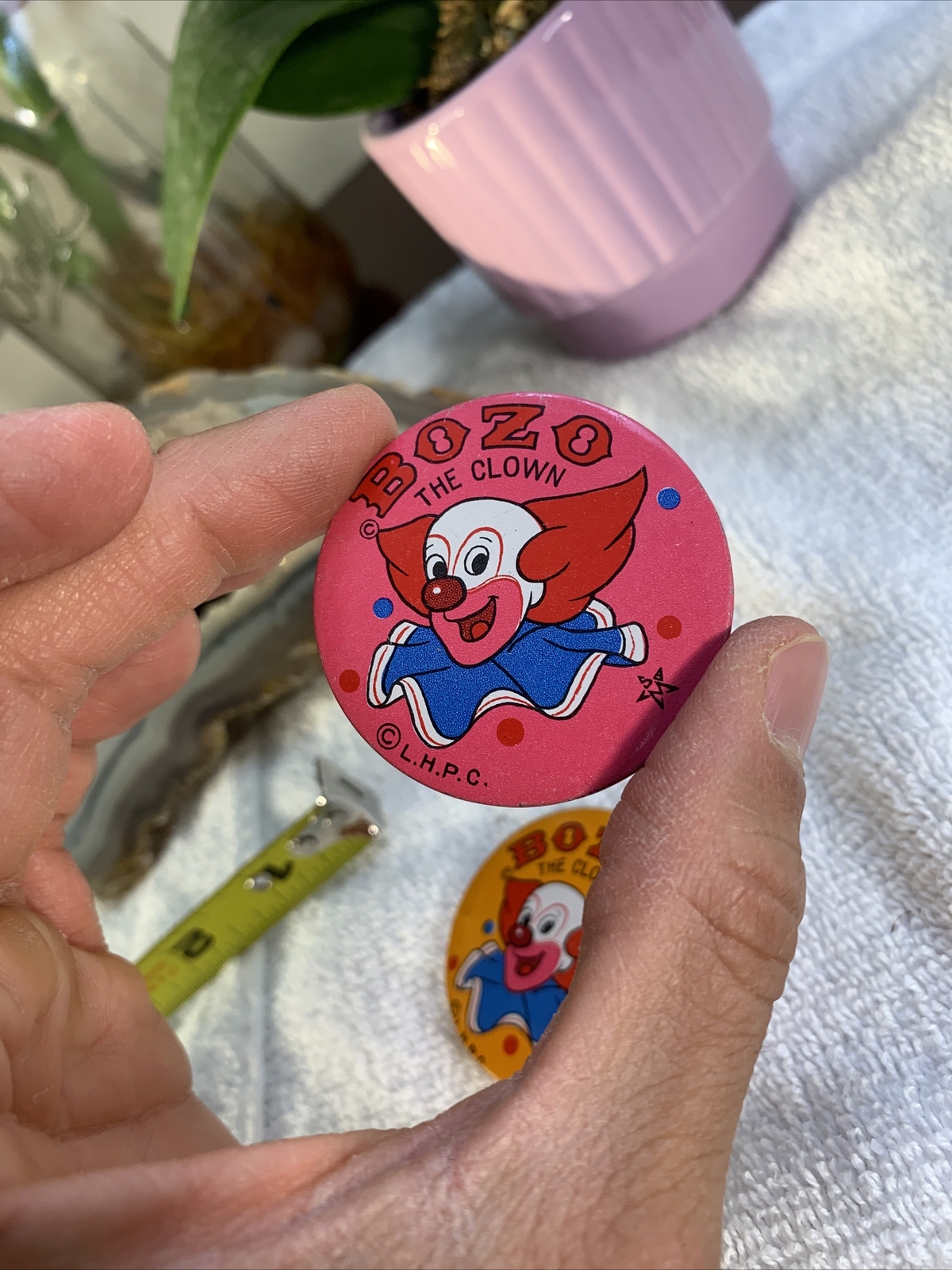 Vintage Larry Harmon’s BOZO The Clown RARE PinBack Buttons LOT Of 2 ...
