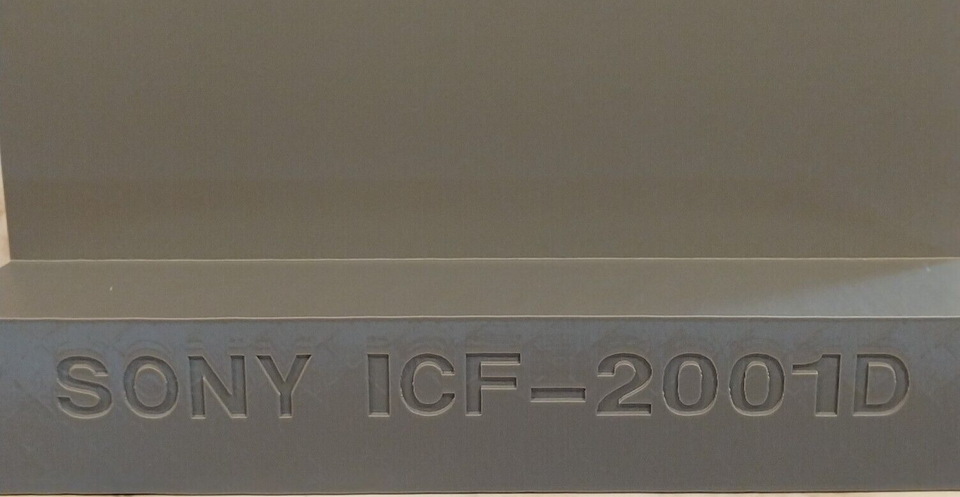 SONY ICF-2001D TABLETOP RADIO STAND | eBay