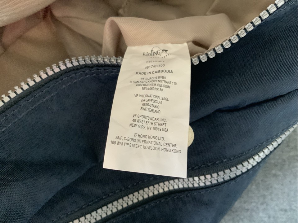 Kipling Navy Large Crossbody EUROPA HB3122 Bag | eBay