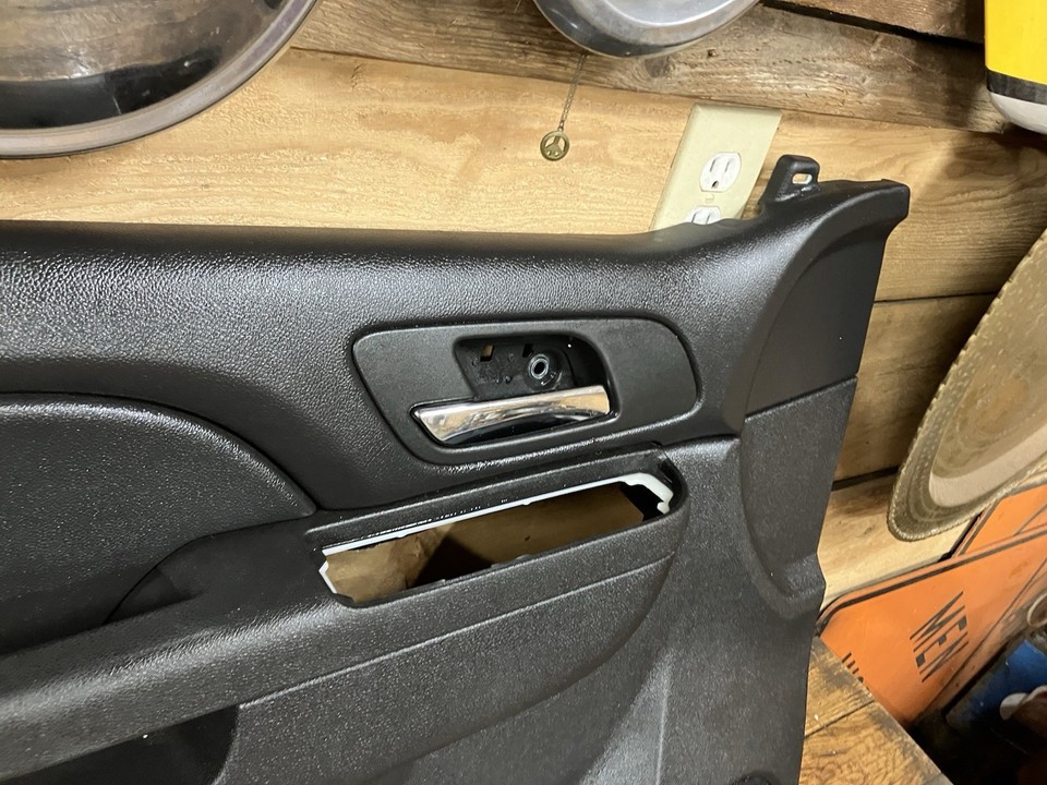 2010-2013 Gmc Sierra Lt Driver Side Interior door Panel 10-13 Ebony ...