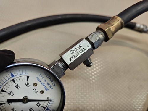 Snap On 800PSI Diesel Kilopascal Compression Tester Gauge W/ no Case ...
