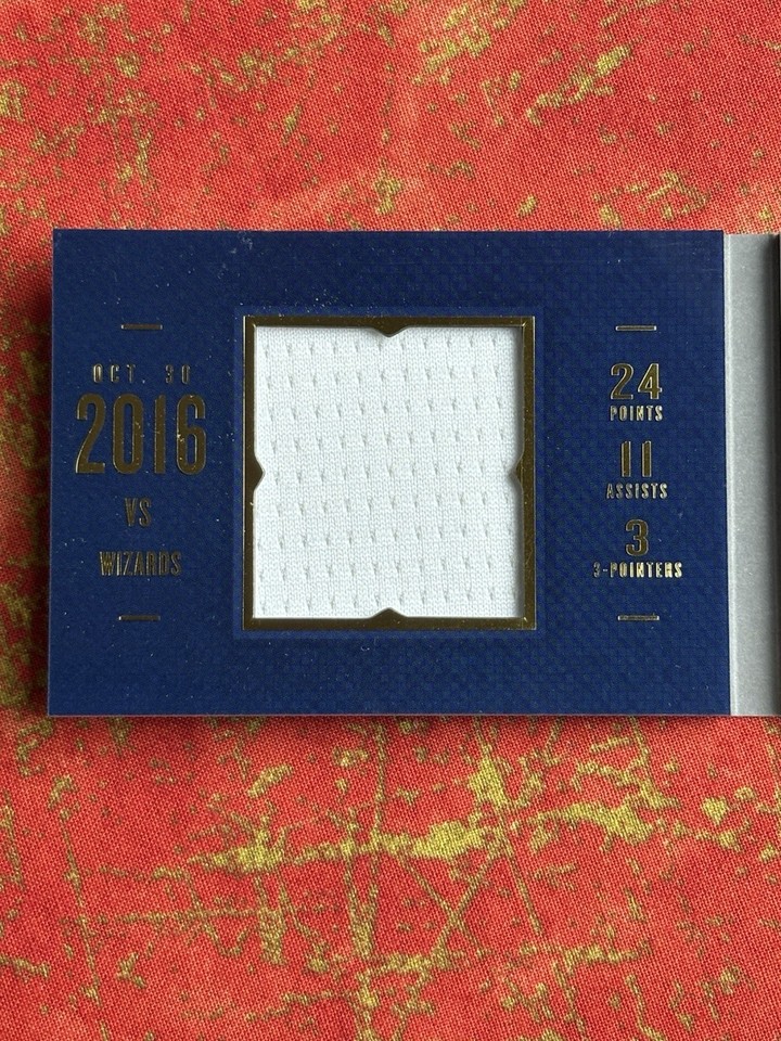 2016-17 Panini Preferred Stat Line Game Worn Memorabilia Mike Conley ...