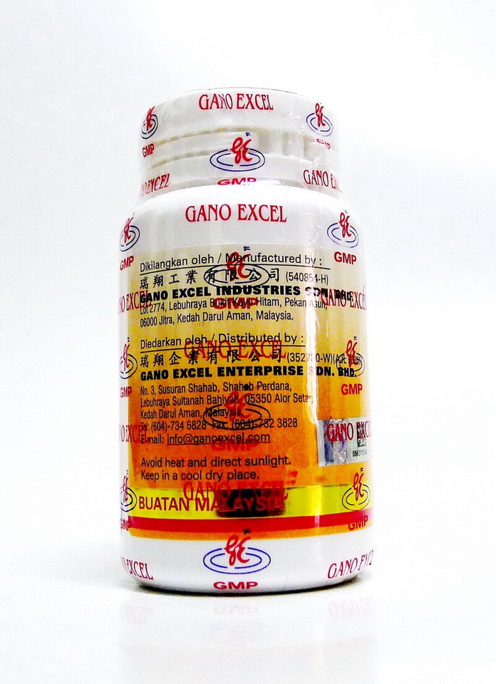 1 Bottle Gano Excel Ganoderma 90 Capsules Reishi Lingzhi Boosts Immune ...
