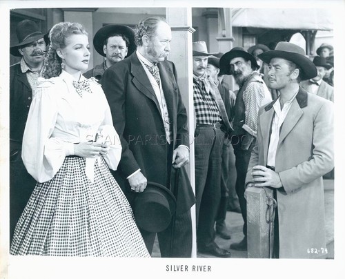 ERROL FLYNN ANN SHERIDAN SILVER RIVER 1948 VINTAGE PHOTO #3 R1970 | eBay
