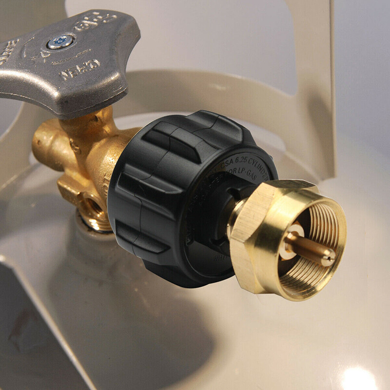QCC1 Regulator Valve Converter Adapter BBQ Tools Gas Propane Refill ...