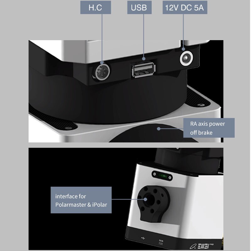 EM31 Pro Harmonic Equatorial Mount Body Suitable for Deep Space ...
