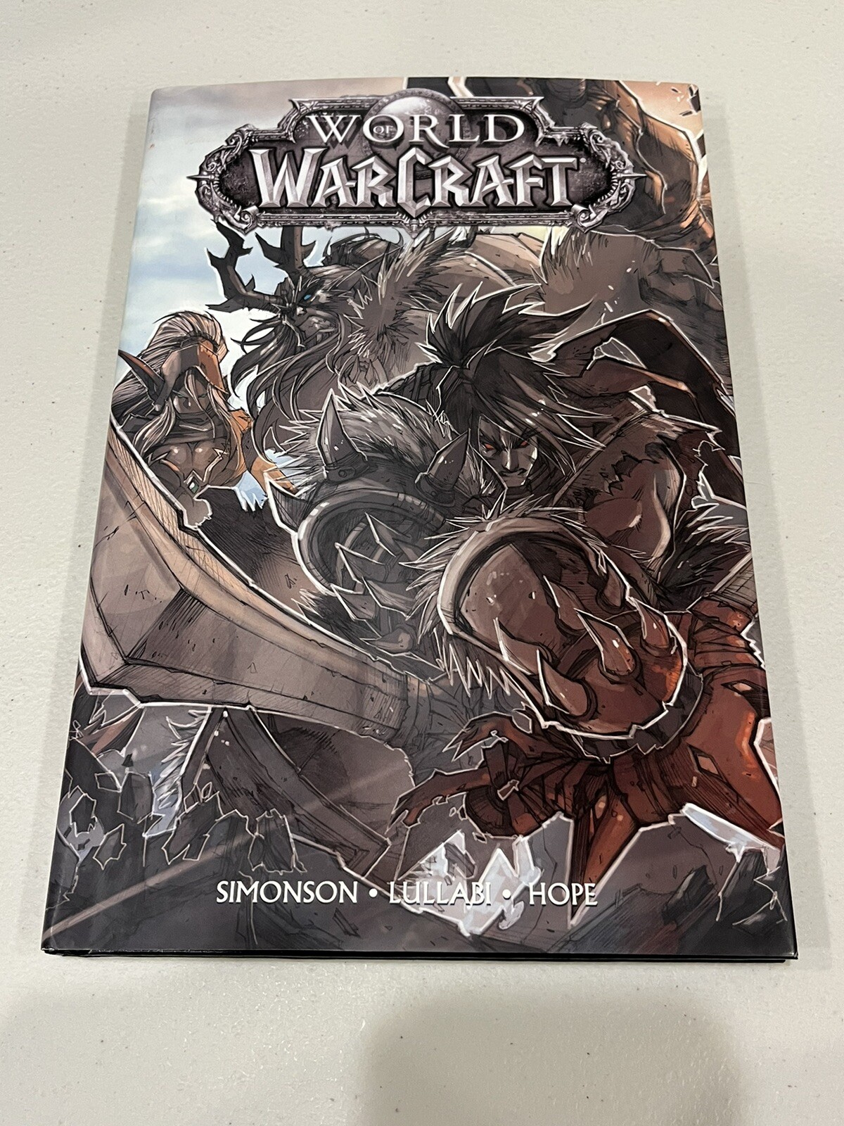Blizzcon World of Warcraft Book One Graphic Novel Comic Simonson Hope ...