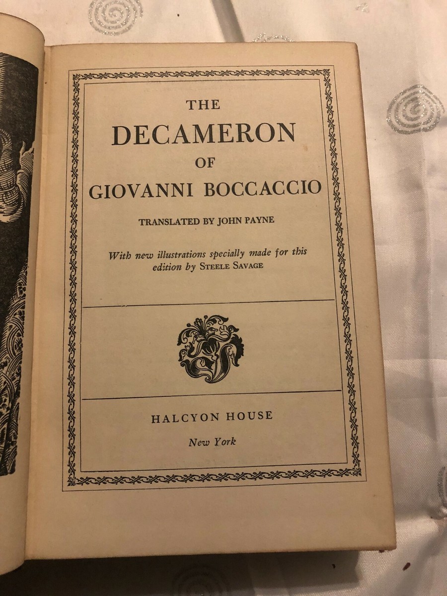 Giovanni Boccaccio Works