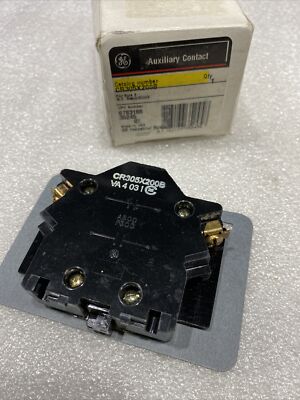 CR305X200B GE AUXILIARY CONTACT FOR SIZE 2 NEW | eBay