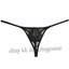 Men's Liquid Stretch Micro Thong Underwear See-through Mesh G Strings ...