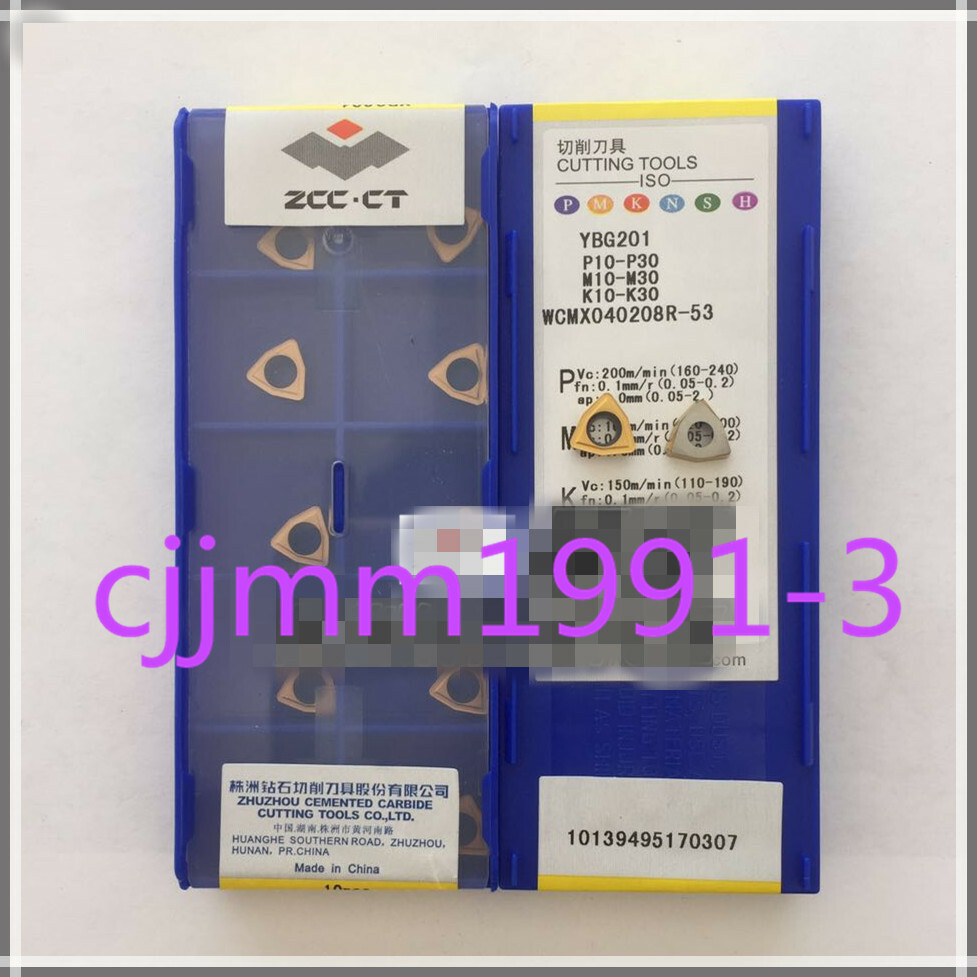 ZCC 100% Original VNMG160408 External Turning Tool Carbide Insert CNC...
