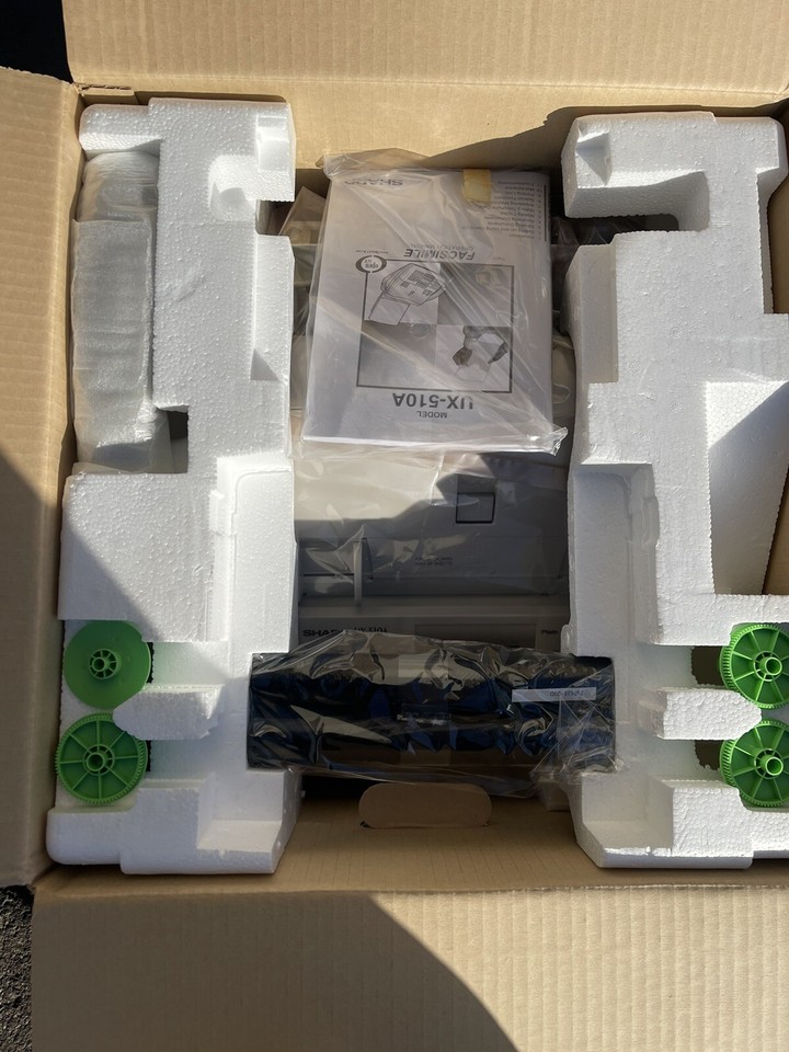 SHARP PLAIN PAPER HIGH SPEED FAX MACHINE & COPIER ( UX-510A) LOTS OF ...