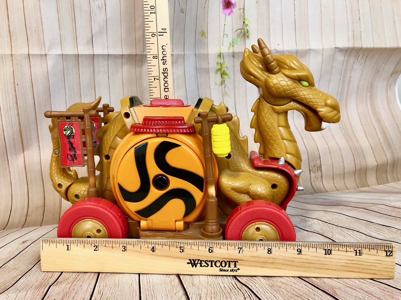 Fisher Price Imaginext Samurai Warrior Castle And Dragon Wagon Lot | eBay