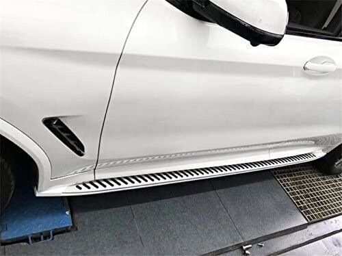 2Pcs Fixed Running Board Side Steps Nerf Bar Fits for BMW X3 G01 2018 ...