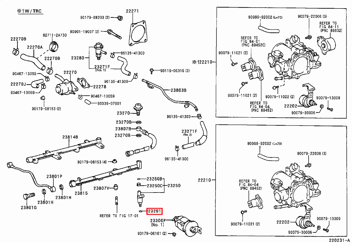 Genuine Lexus LS400 UCF20 UCF10 4.0 Fuel Injector Nozzle Vibration ...