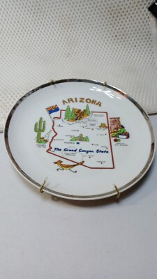 Arizona 7 1/2" Vintage Decorative Plate | eBay