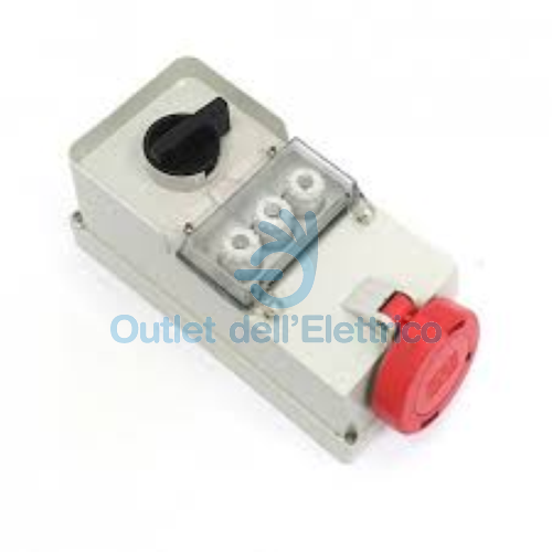 Ilme Ki 1665 Ib5 Interlocked Socket With Fuse Holder 10X38 Sez.380V 16A ...