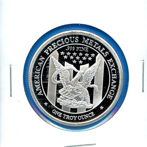 APMEX American Eagle .999 Fine Silver 1oz Round Bullion #05 Semi Proof ...